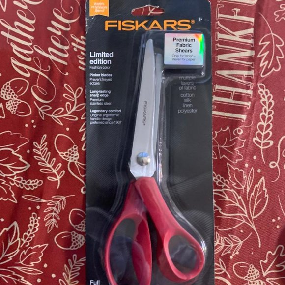 Fiskars | Office | Fiskars 9 Pinking Shears Premium Fabric Shears Brand ...